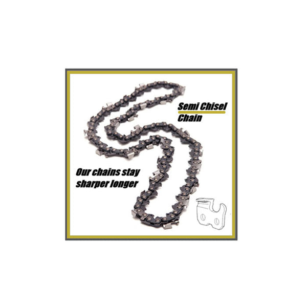 CHAINSAW CHAIN SUITS A 15cm/6 INCH BAR | Full Chisel