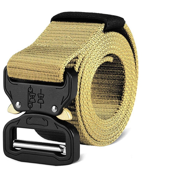 Mens Canvas Belt Military Tactical | Full Chisel